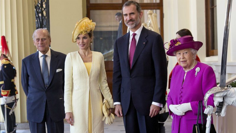 Londres se viste de gala para recibir a los Reyes de España