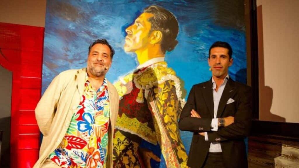 Manuel León presenta su espectacular retrato de Talavante