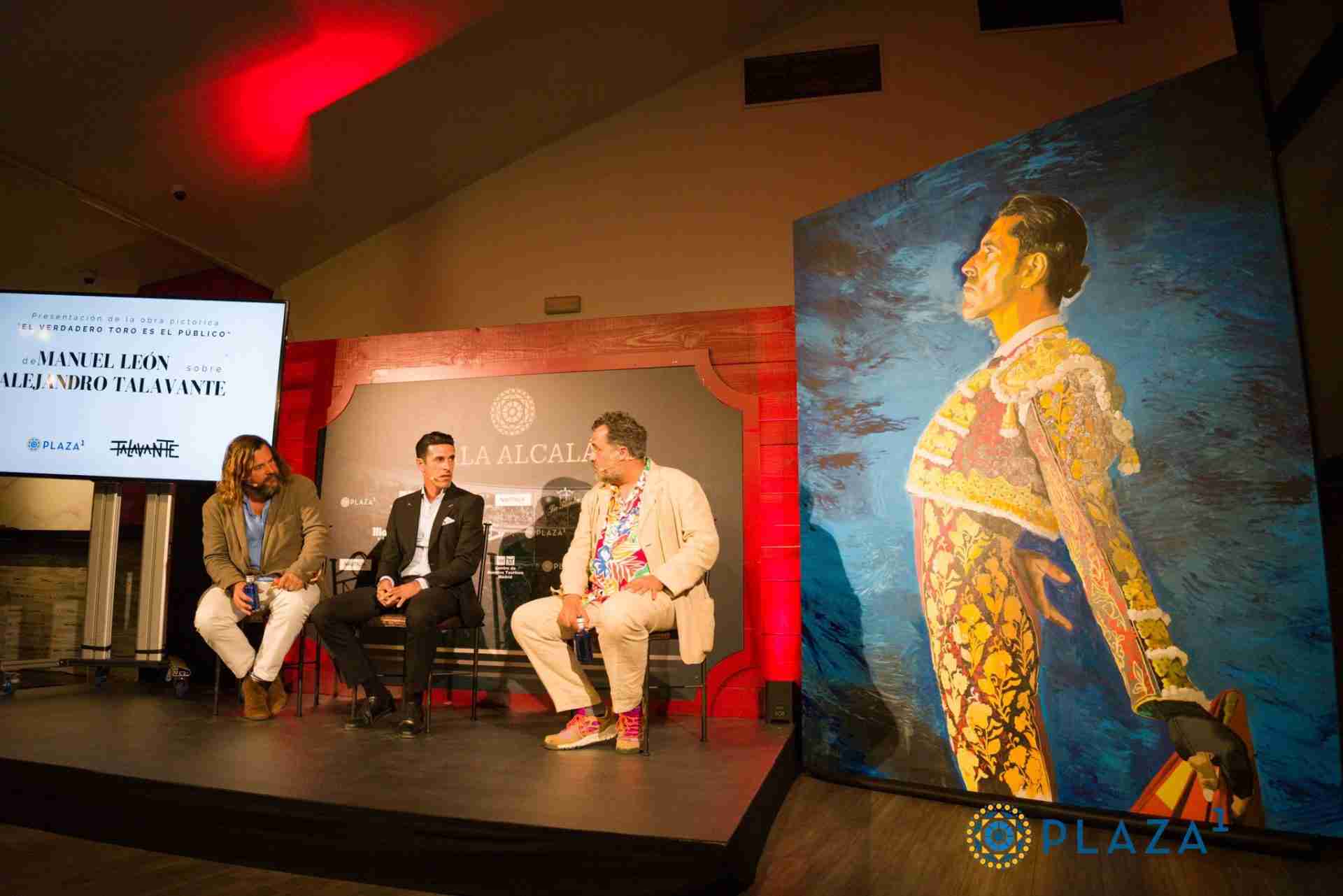 Manuel León presenta su espectacular retrato de Talavante