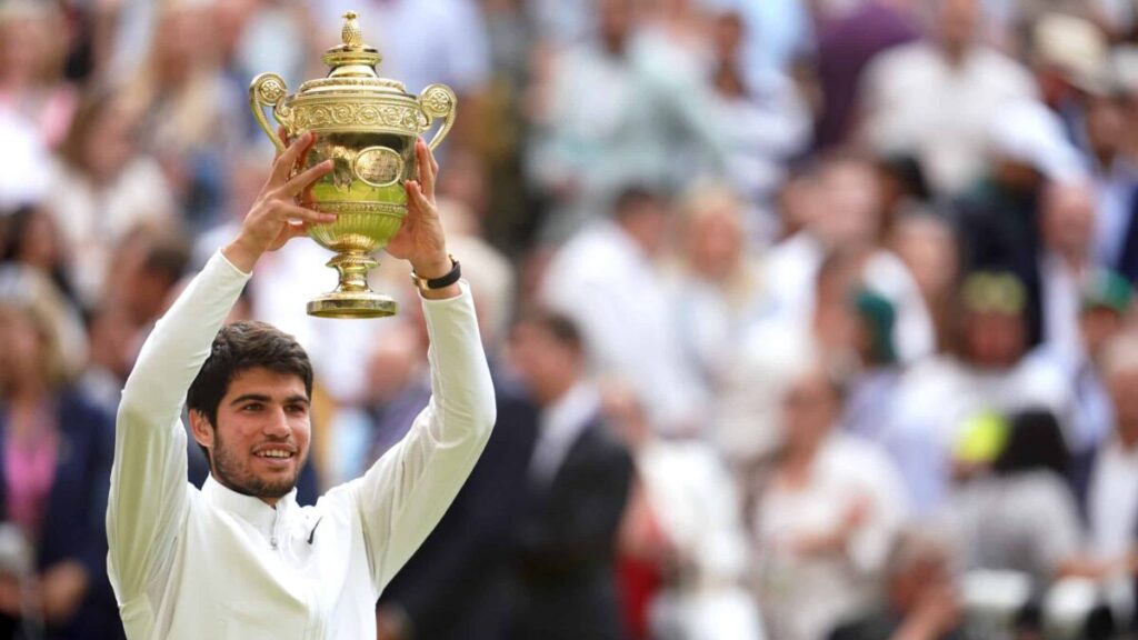 Alcaraz conquista su primer Wimbledon tras derrotar a Djokovic