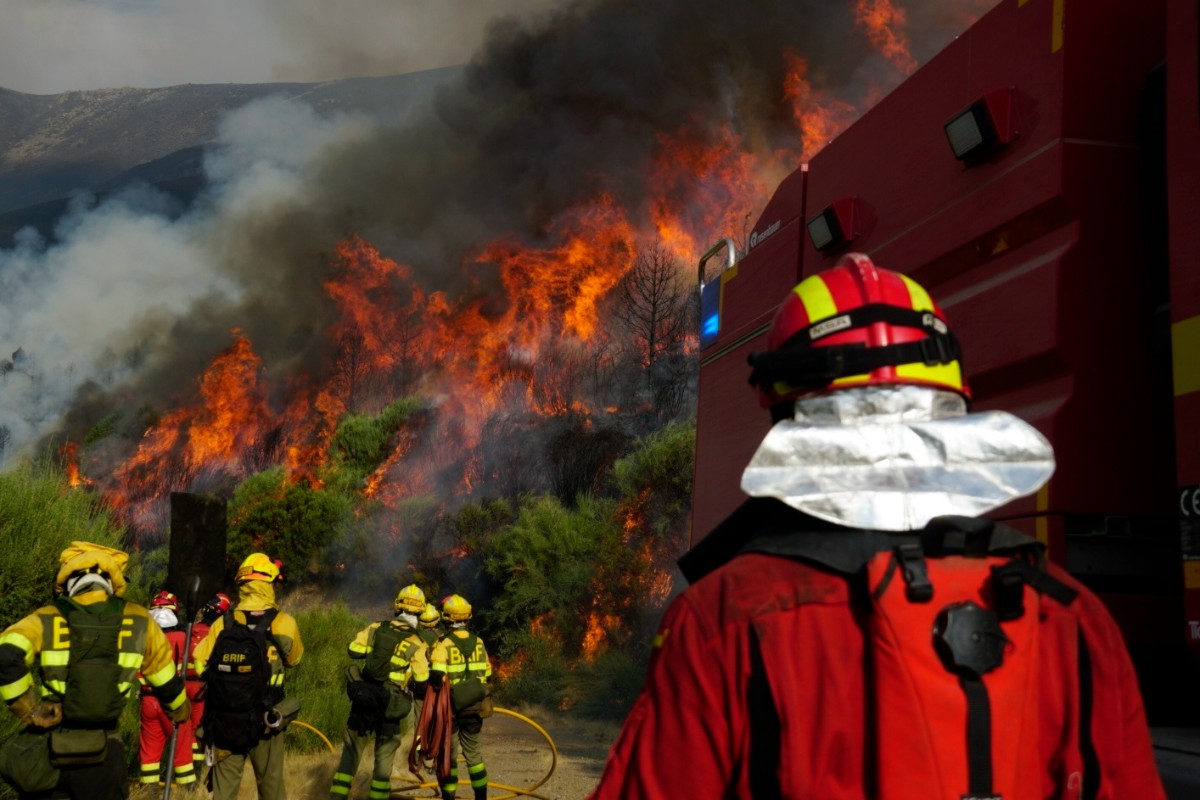 El incendio de Jarilla (Cáceres) ya ha arrasado más de 15.000 hectáreas ...