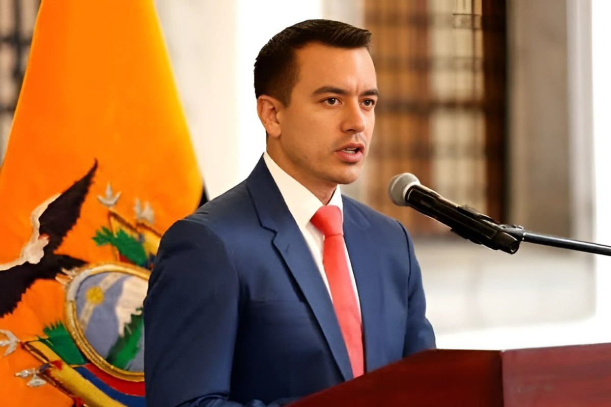 El Constitucional de Ecuador recibe la propuesta de Noboa para convocar una consulta de Asamblea ...