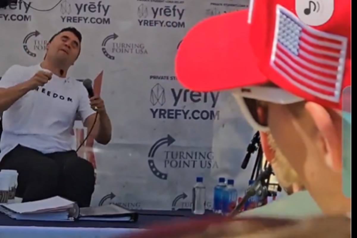 El momento del disparo contra el aliado de Trump y activista MAGA ...