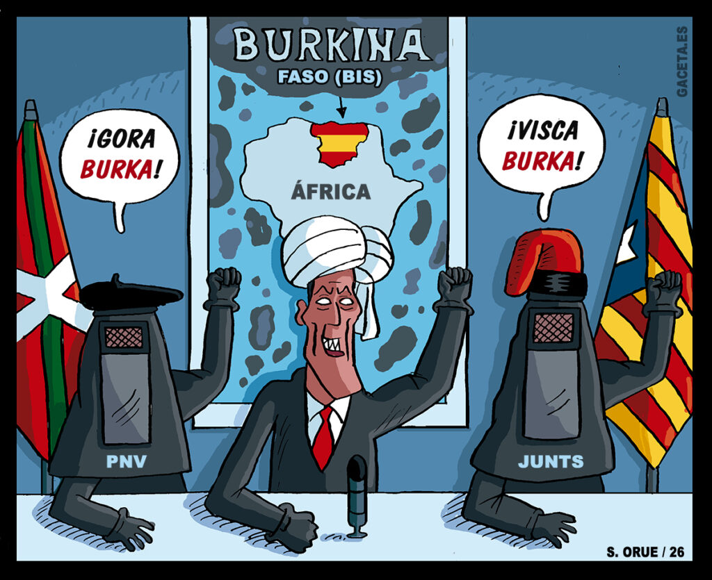 El PNV y Junts rechazan la propuesta de VOX para prohibir el burka