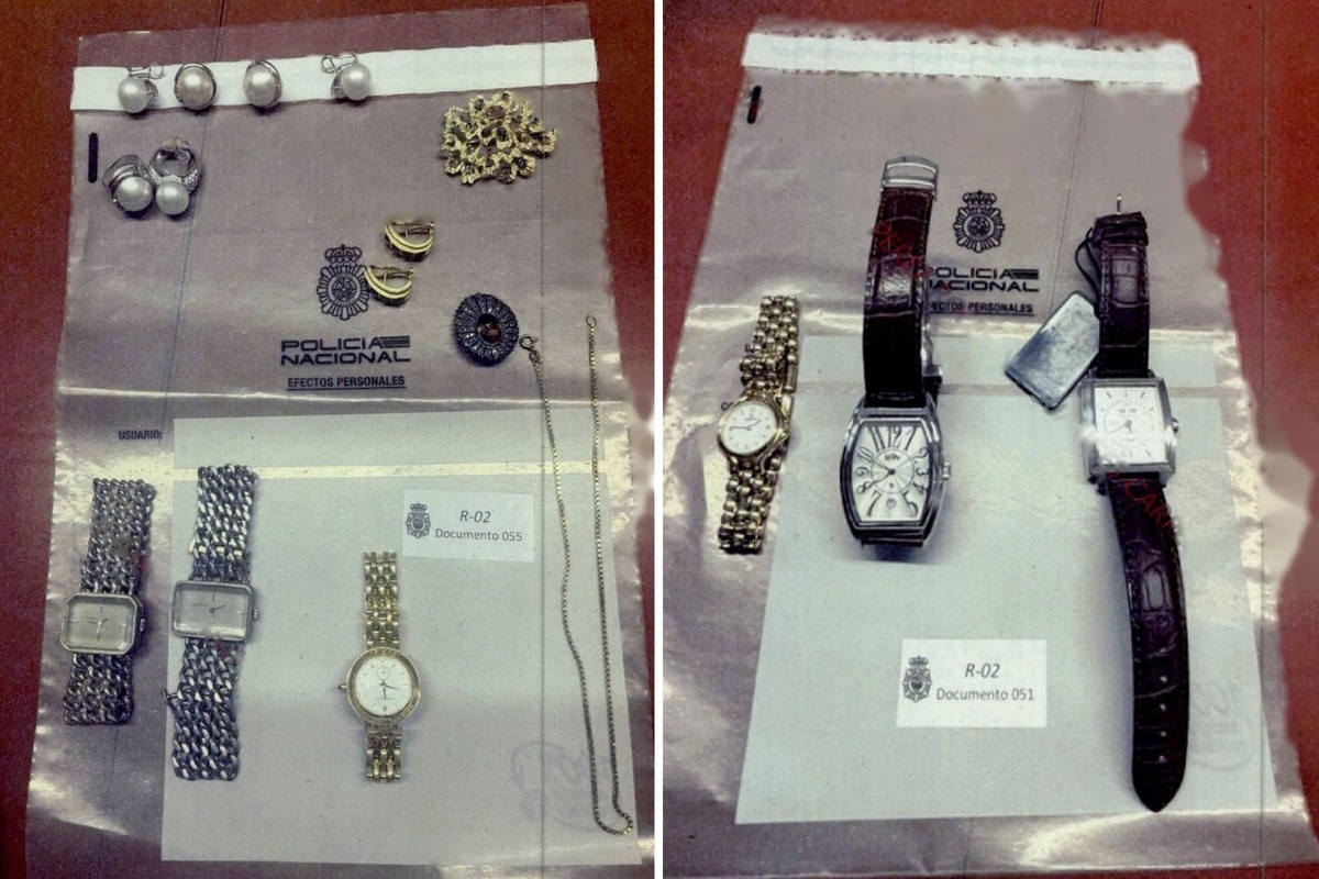 La UDEF localizó en una caja fuerte de Zapatero joyas